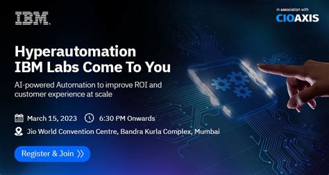 You Are Invited Ibm Labs Come To You March 15 6 30 Pm Onwards Mumbai