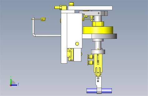 No000411 滑动翻转机构solidworks 2010模型图纸下载 懒石网