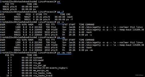 linux进程详解 csdn博客
