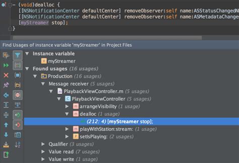 Find Usages No Place For Symbols To Hide The AppCode Blog