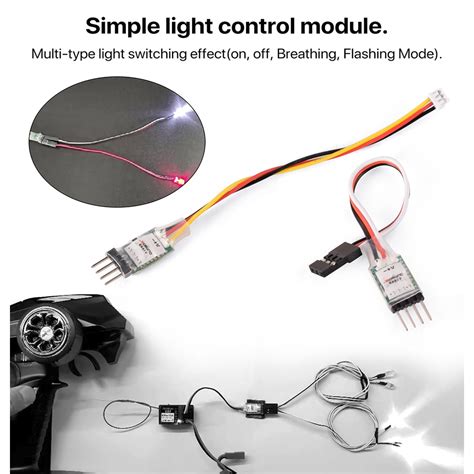 Dumborc Rc Light Controller Led Switch Panel System 3ch For Rc Car