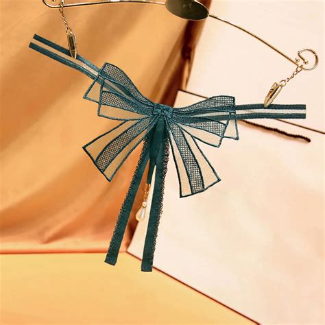 여성 속옷 끈 레이스 비키니 팬티 G 스트링 끈 레이디 브리프 속옷 끈 여성 비키니 속옷 코튼 노쇼 Aliexpress