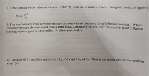 Solved 15 What Is The Diffusivity For Earbon In Bcc Iron At