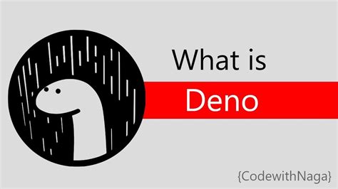 What Is Deno Will It Replace Node Js Youtube