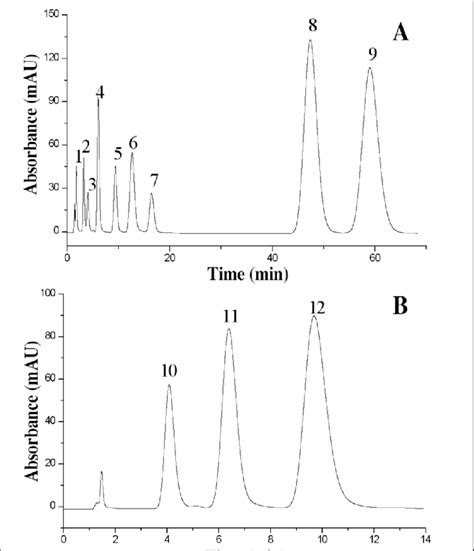 Chromatograms Of The Separation Of Basic Compounds On 150 × 4 6 Mm Download Scientific Diagram