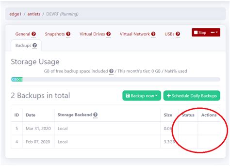 Antman Cannot Delete Cloud Backups Cannot Delete Local Backups