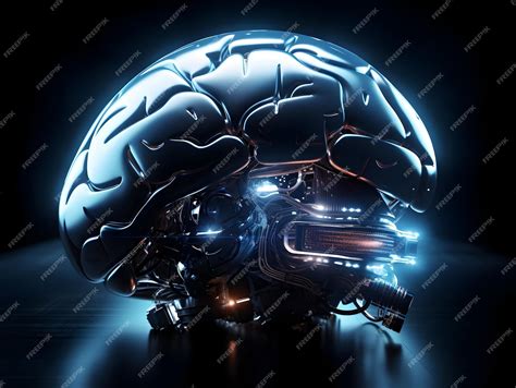 Futuristic Visualization Of Interconnected Neural Networks And Emerging Technologies Premium