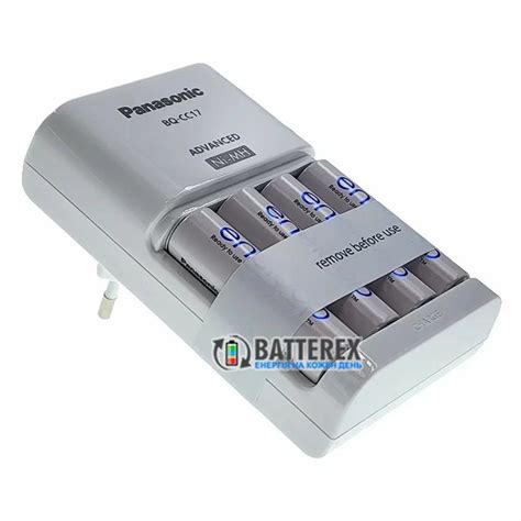 Комплект зарядний пристрій акумулятори Panasonic Eneloop Bq Cc17
