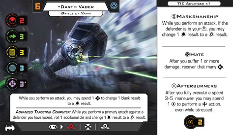Darth Vader Battle Of Yavin X Wing Miniatures Second Edition Wiki
