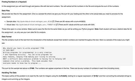 Solved Finding Numbers In A Haystack In This Assignment You