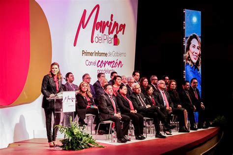 Primer Informe De Gobierno De La Gobernadora De Baja California Marina