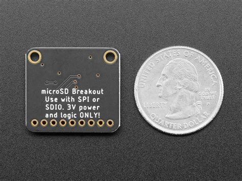 Adafruit Micro Sd Spi Or Sdio Card Breakout Board 3v Only Elmwood