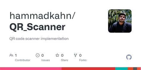 Github Hammadkahn Qr Scanner Qr Code Scanner Implementation