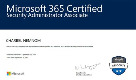 Passed MS 500 Exam Microsoft 365 Certified Security Administrator
