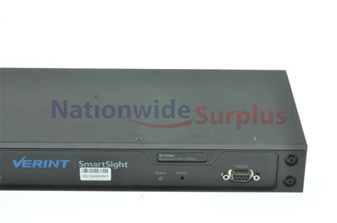 Verint Smartsight S1724e T 24 Port Cctv Network Ip Video Server Encoder