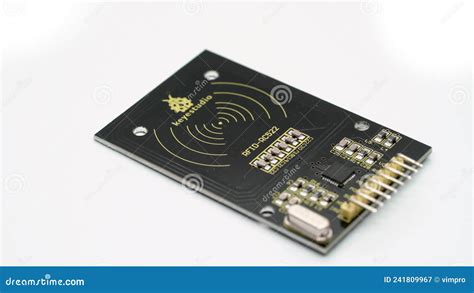 RFID Key Copy Clone Electronic Component Electronic Proximity Key For Intercom Editorial