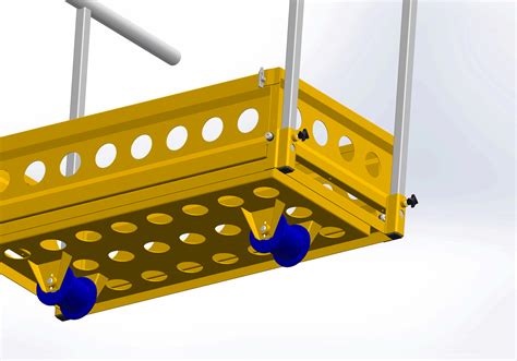 Collapsible Rail Skate 1121623 Melvelle Equipment