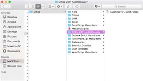 3 Methods To Restore Unsaved Or Lost Microsoft Files On Crashed Mac