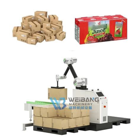 Robotic Palletizing Easy Operate Intelligent Robot Stacker