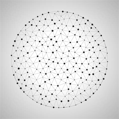 Premium Vector Background With Molecules Or Structure Vector Illustration