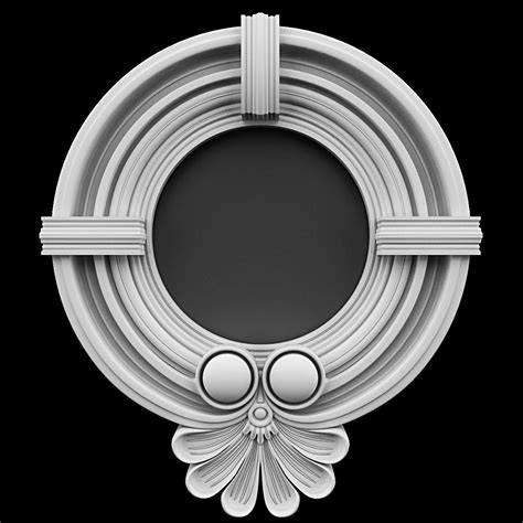 둥근 창 3d 모델 16 Fbx Max Free3d