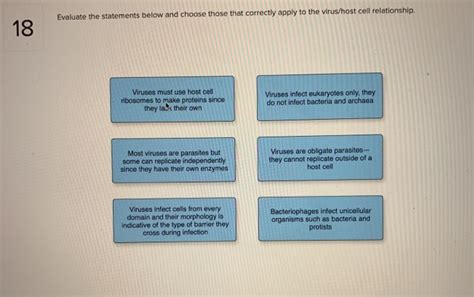 Solved Evaluate The Statements Below And Choose Those That Chegg