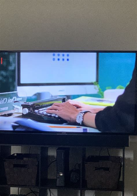 Help Me Find This Typewriter Keyboard In Crash Course In Romance Please Ty Rkdramafashion
