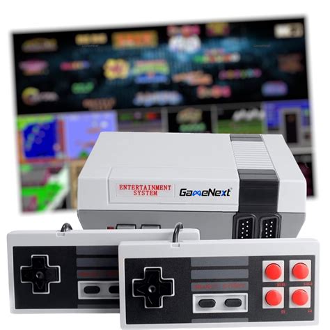 Gamenext Retro Game Console Av Classic Mini Video Game Consoles Built In With 620 Games Dual