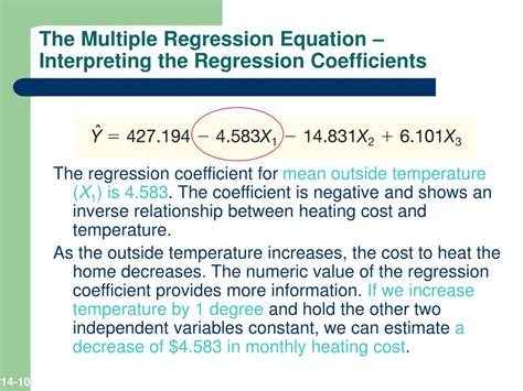Ppt Multiple Linear Regression And Correlation Analysis Powerpoint