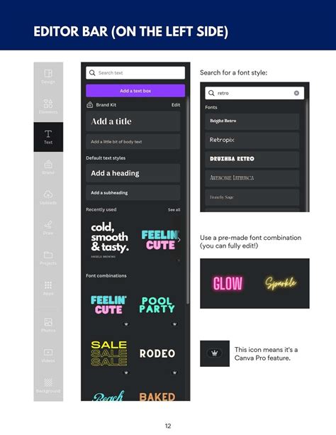 Canva Tutorial Canva Guide PDF Canva Basics Canva Guide For Beginners Canva Toolbar Guide