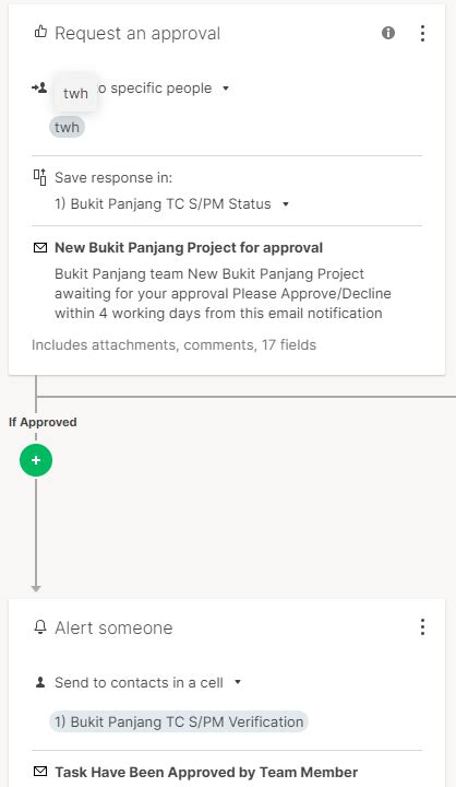 need help please one action from one workflow triggered until other