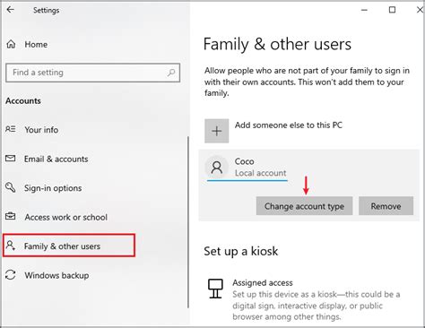 How To Give Administrator Rights To A User Account On Windows 10
