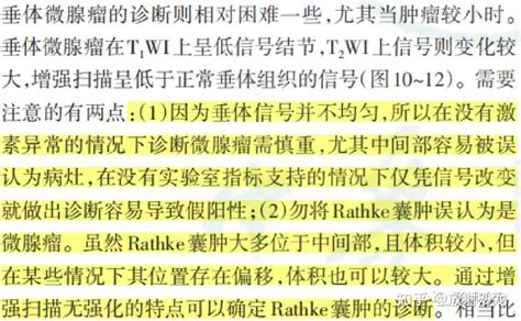 垂体解剖及常见病变影像学表现 知乎