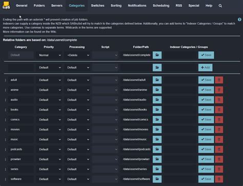 Sabnzbd Mediastackguide Documention Under Heavy Development