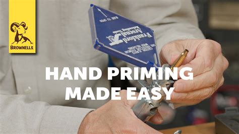 Quick Tip Using The Frankford Arsenal Hand Priming Tool