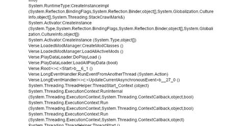 Cant Figure Out What Is Causing Debug Log At Launch Rrimworld