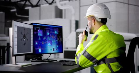 Engineer Doing 3d Cad Model Design On Computer Stock Image Image Of Line Silicon 302795015