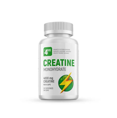 Creatine Monohydrate креатин в капсулах