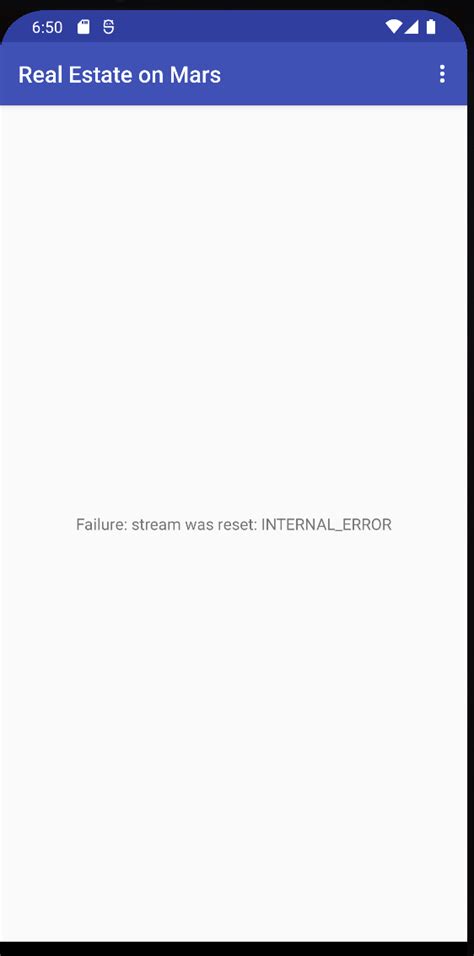 solution code for exercise 1 throwing `internal error` · issue 21 · udacity andfun kotlin mars