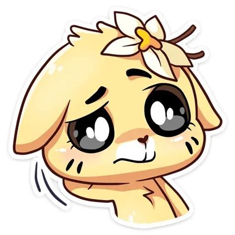 Набор стикеров для Telegram «Бисквит и Ванилька Telegram Stickers Sticker Collection Stickers