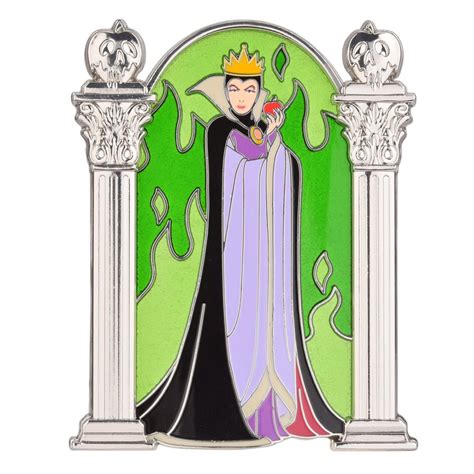 Evil Queen Disney Villains Hallway Pin Release At Dpb Store Disney