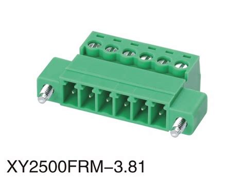 Xinya Xy2500FRP 3 81mm PCB Pluggable Terminal Block Connector Screw Type Replace Degson