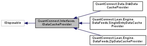Lean QuantConnect Interfaces IDataCacheProvider Interface Reference
