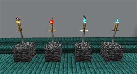 Use Invisible Item Frames To Make Diffirent Types Of Swords R DetailCraft