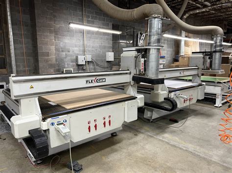 5x8 Flexicam Cnc Router 2004 10hp Becker Pumpdust Collectionextra