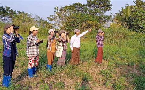 ကျုံကပြင် တက်ဆိပ် ဒေသခံသားငှက်ထိန်းသိမ်းရေးနယ်မြေတွင် ကမ္ဘာ့ရှားပါးငှက်မျိုးစိတ်များအပါအဝင် မ
