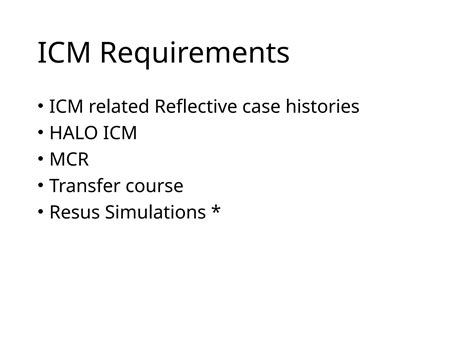 Emergency Medicine Cesr Portfolio Updates Pptx