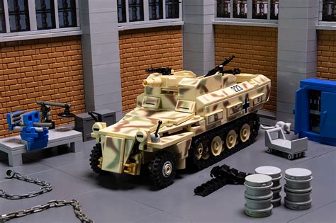 Sdkfz 251 Ausf D Krankenpanzerwagen Digital Building Instructions