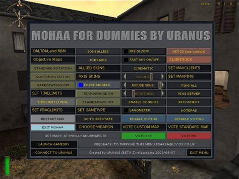 MOHAA For Dummies Medal Of Honor GameFront