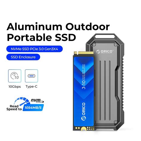 Orico External Hard Drive 4tb Portable Hard Drive M2 Nvme Ssd With M2